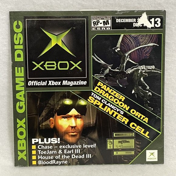 Video Games & Consoles | Xbox Magazine Playable Demo Disc 13 December ...